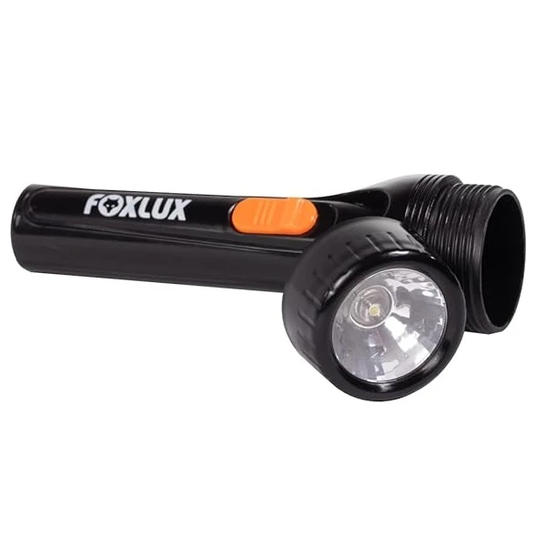 Lanterna Led com 2 Pilhas Aa - Foxlux - Tua Casa Ferragem